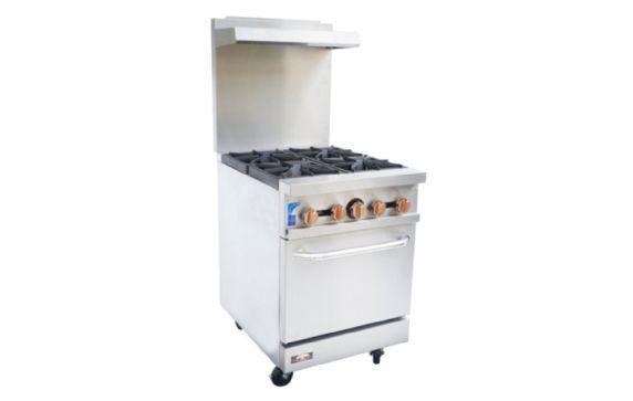 Gas 24 Restaurant Ranges for Compact Kitchens – IceMachinesPlus.com