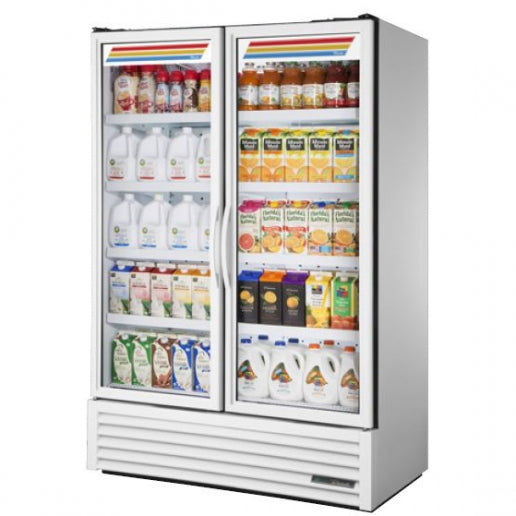 True 2 Section Glass Door Refrigerators – IceMachinesPlus.com