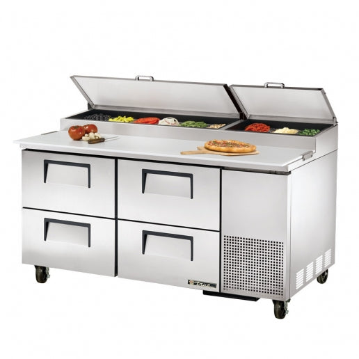 True Pizza Prep Tables for Commercial Kitchens – IceMachinesPlus.com