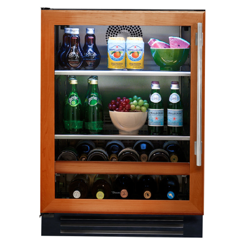 True Mfg. Residential TBC-24-L-OG-C Undercounter Beverage Center One-s ...