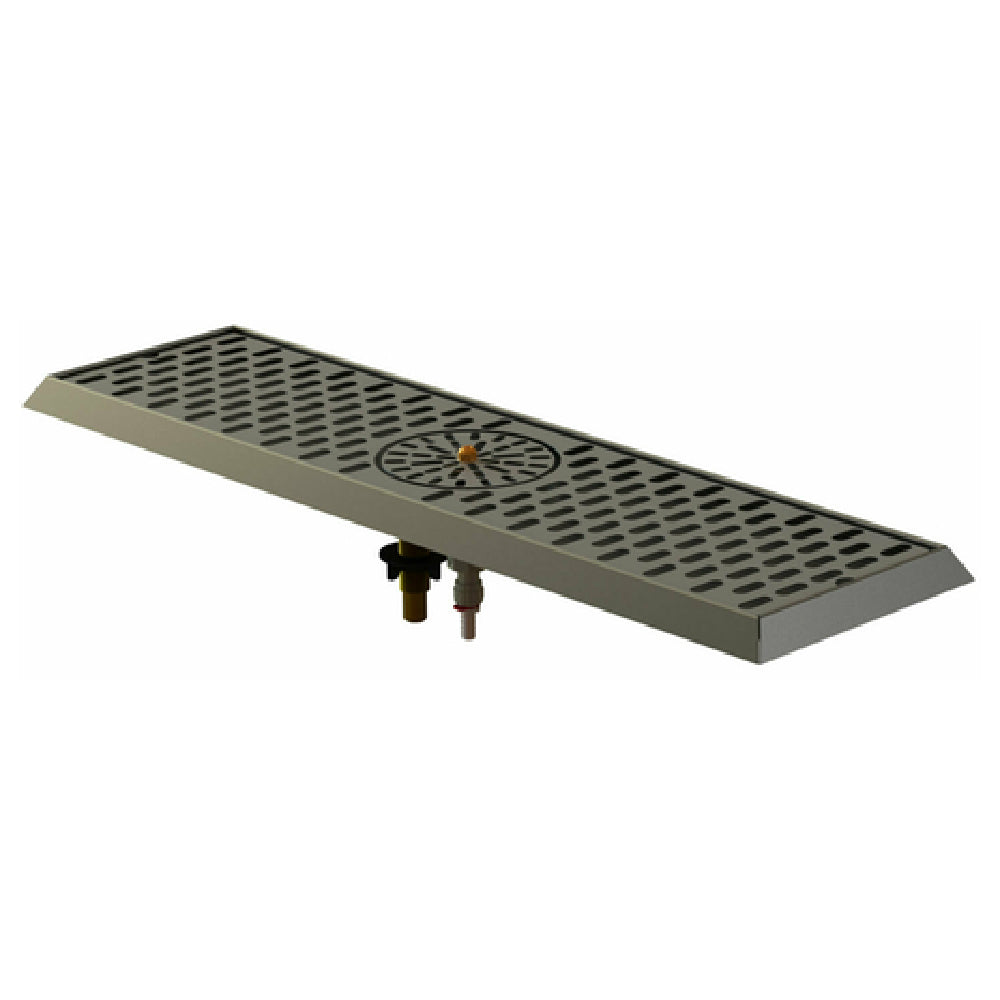 Perlick C18650A-GRC C18000 Series Drip Tray Trough With Built-in Rinse ...