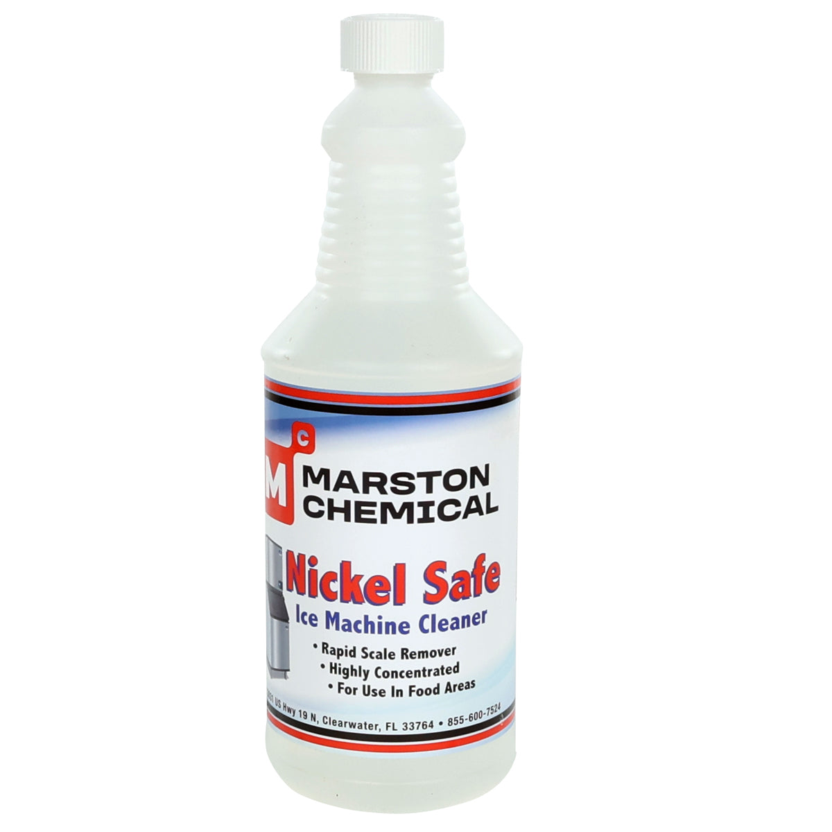 Marston Chemical 330195 Nickel Safe Ice Machine Cleaner 32 Oz For Use ...