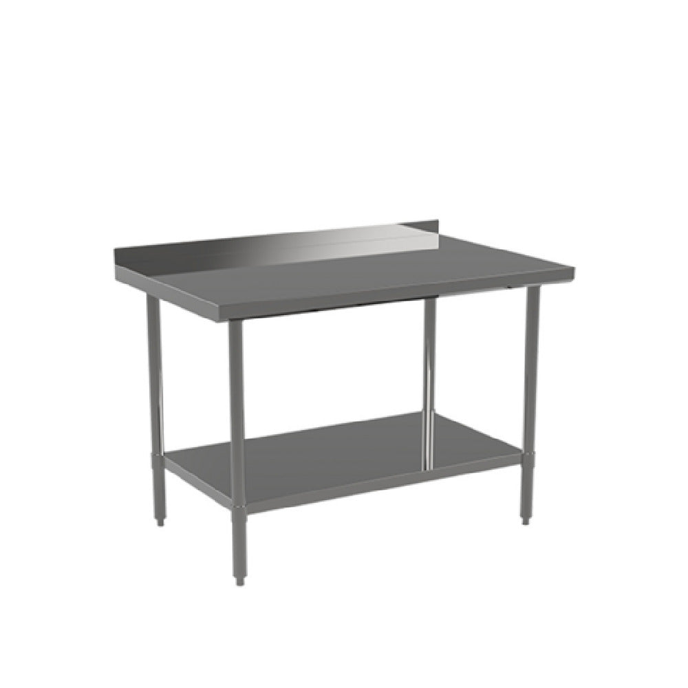 Atosa ST2460ECR2 MixRite Work Table 60"W X 24"D X 36"H 2" Rear Edge Up ...