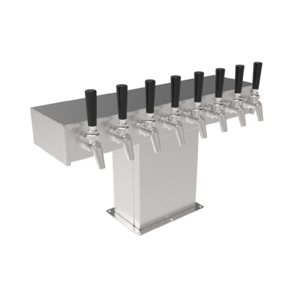 Perlick 3780S8B Wide Base Tee Tower Stainless Steel Air-cooled ...