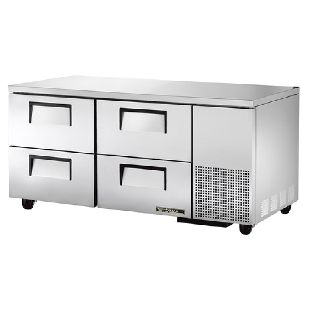 True Refrigeration TUC-67D-4-HC Deep Undercounter Refrigerator 33 38°F ...