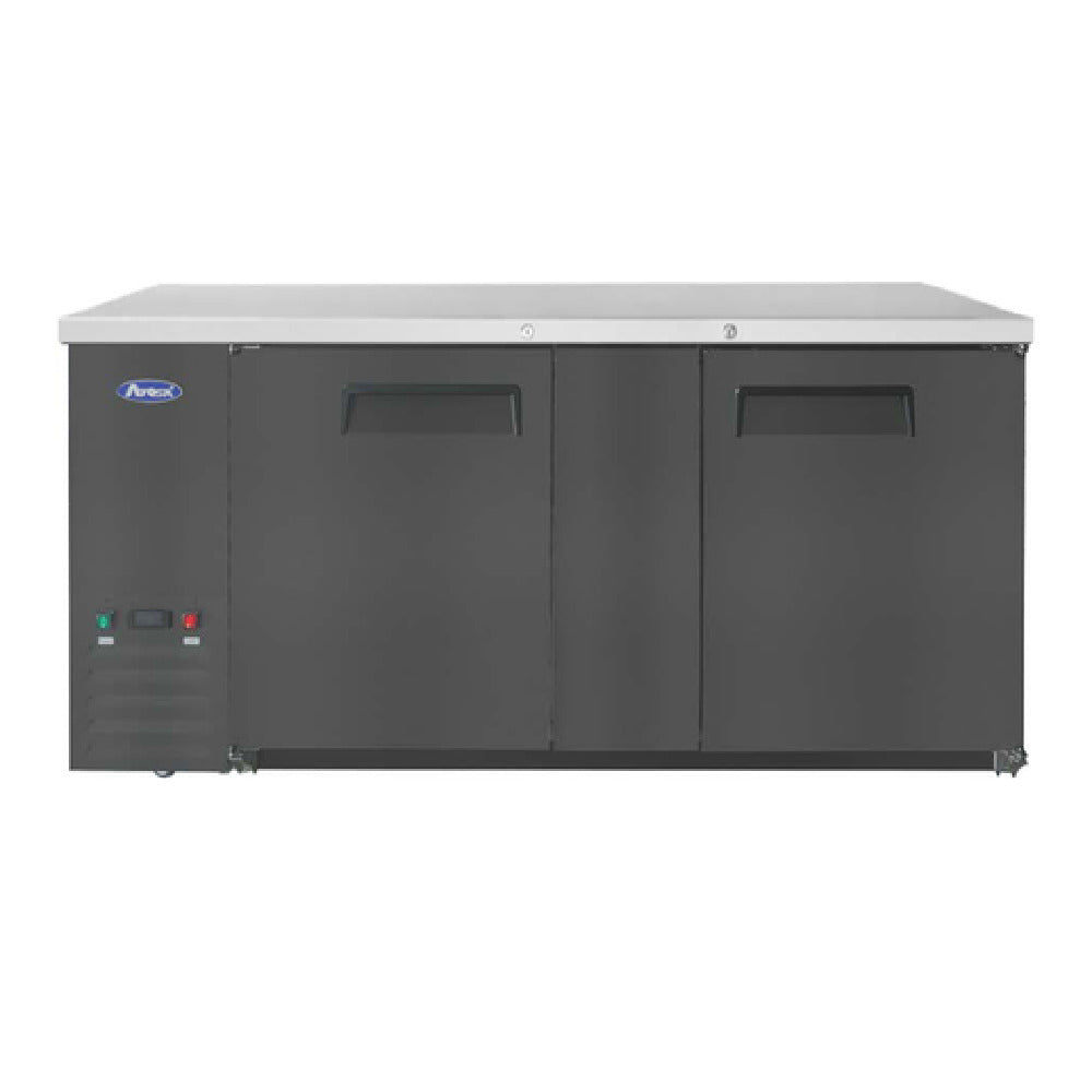 Atosa SBB69GRAUS2 Atosa Back Bar Cooler Shallow Depth Two-section ...