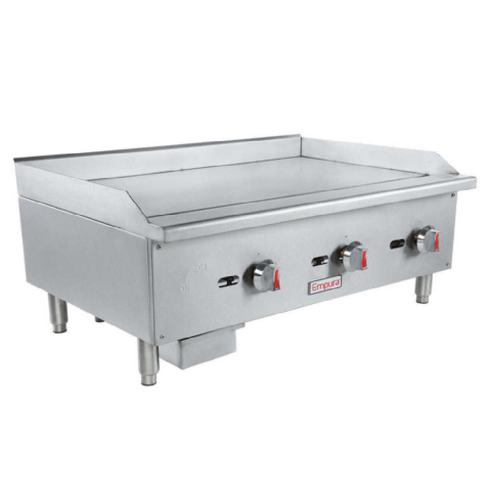 Empura Equipment EGG-36S Standard Duty Gas Griddle Natural Gas 35-5/8 ...