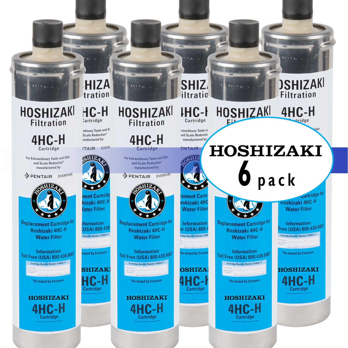 Hoshizaki H9655-06 Water Filter Cartridge - 6 Pack – IceMachinesPlus.com