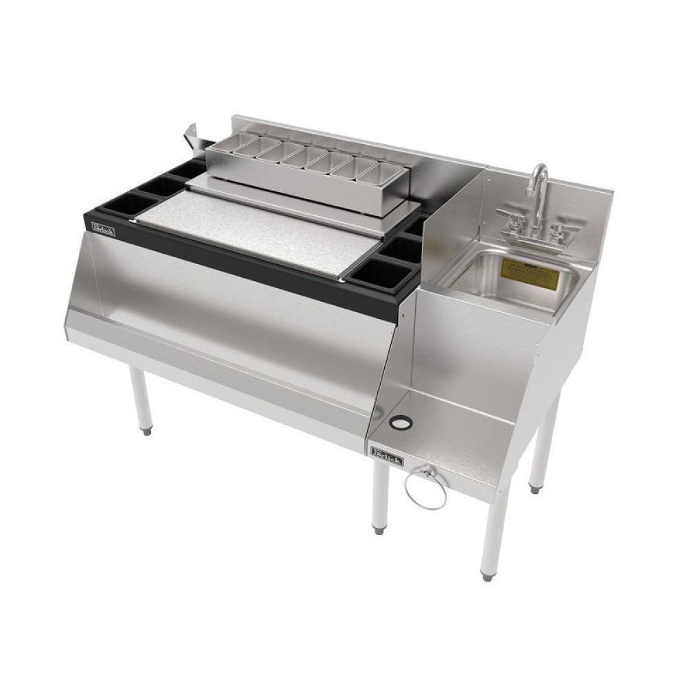 Perlick UCS48B-LF Ice Bin Cocktail Station-48"x24 – IceMachinesPlus.com