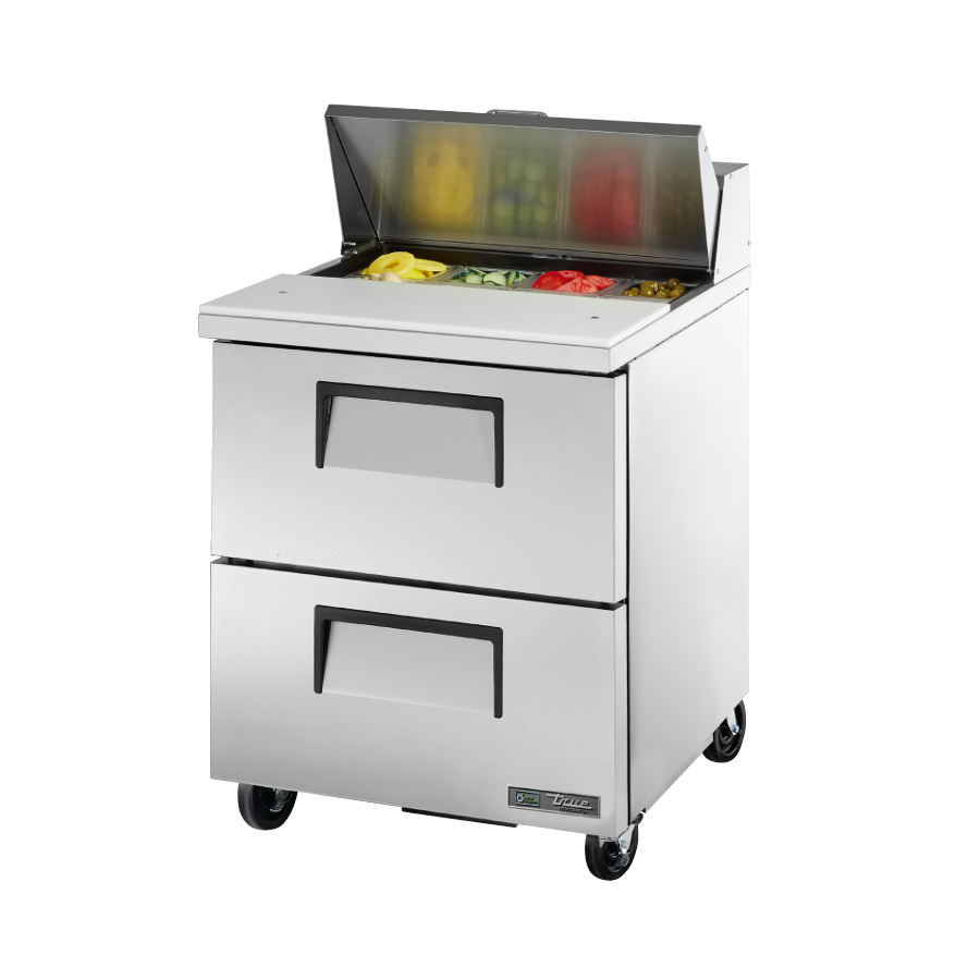 True TSSU-27-08d-2-hc Salad Unit Stainless Steel Prep – IceMachinesPlus.com